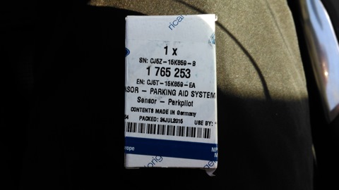 1765253 Датчик парковки Ford | Запчасти на DRIVE2