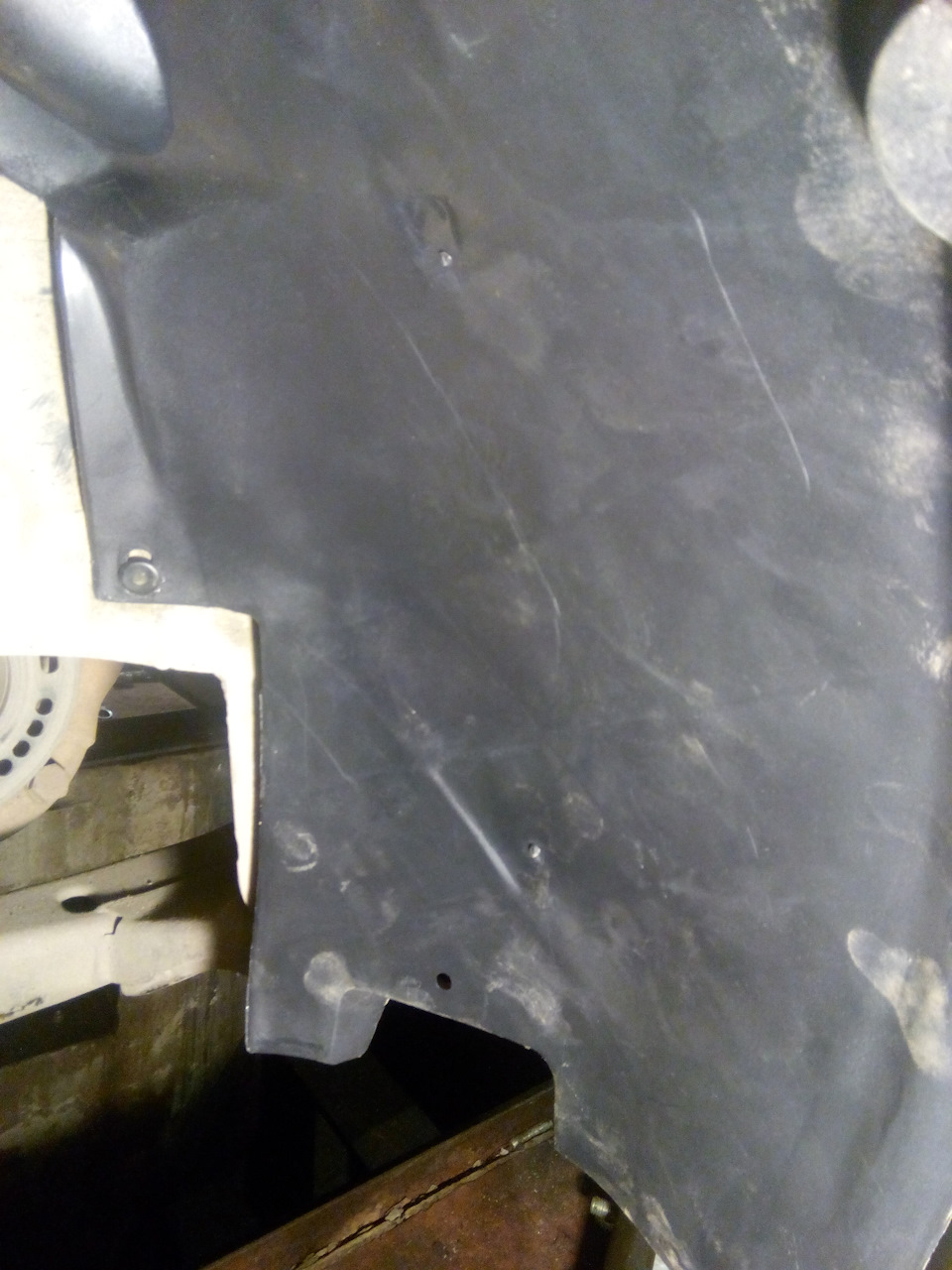 Передний правый подкрылок — Opel Astra G, 1,6 л, 1998 года | своими ...