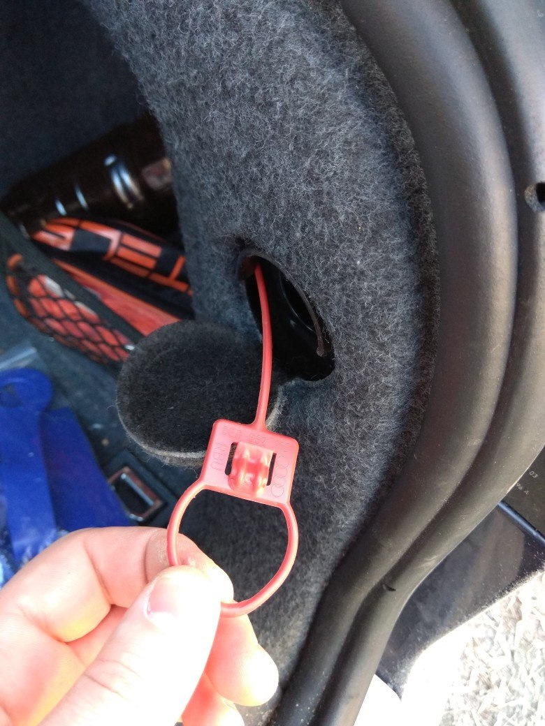 Кто знает, что за парашют? — Audi A4 (B7), 2 л, 2005 года | другое | DRIVE2