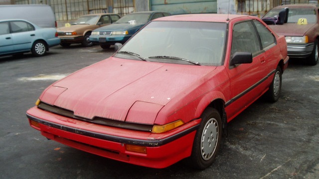 Honda Integra (AV, DA1-DA3) 1.6 бензиновый 1987 | Слепая Ярость на DRIVE2