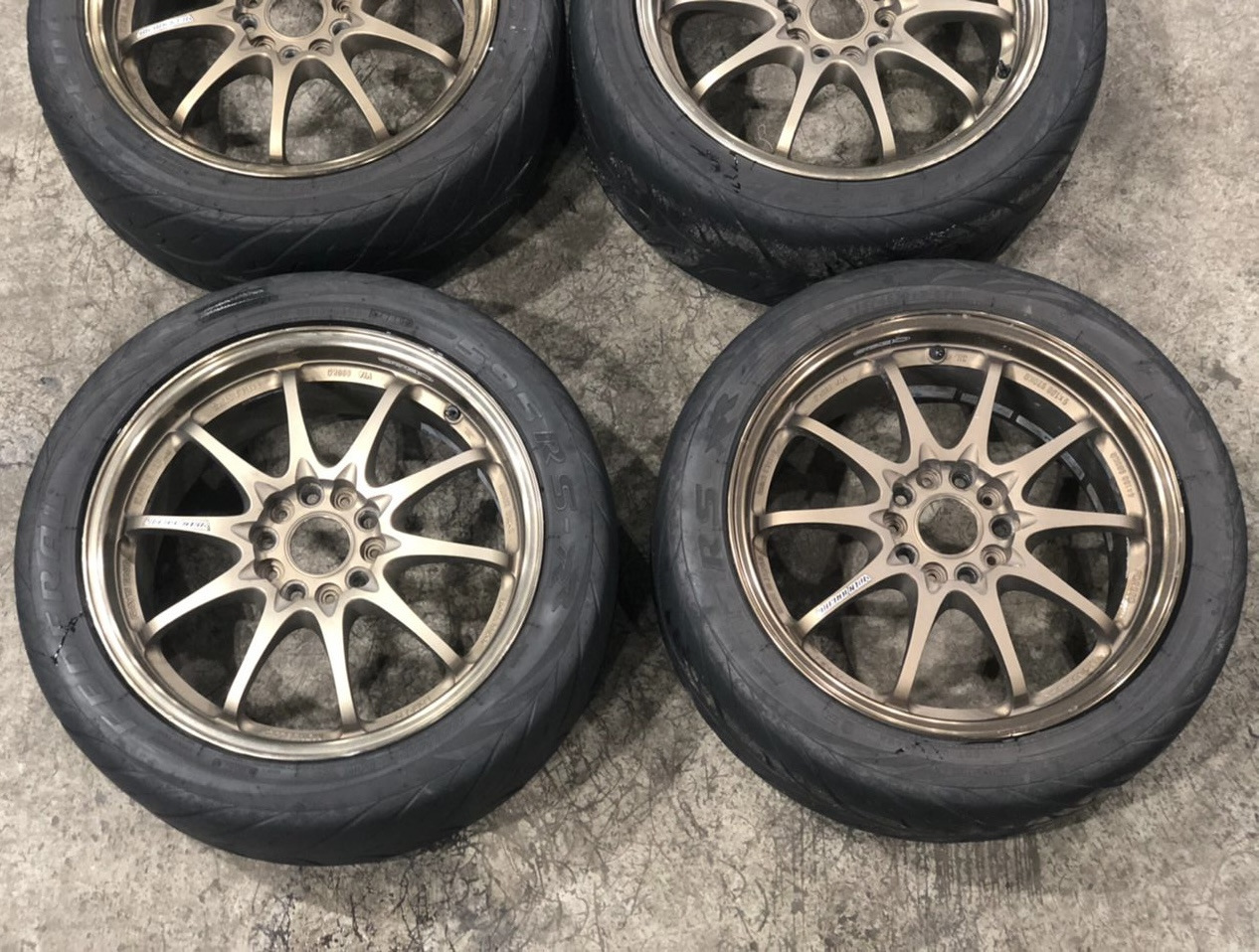 Приобрёл пушинки rays ce28 ! — Honda Integra Type R (DC5), 2 л, 2002 ...