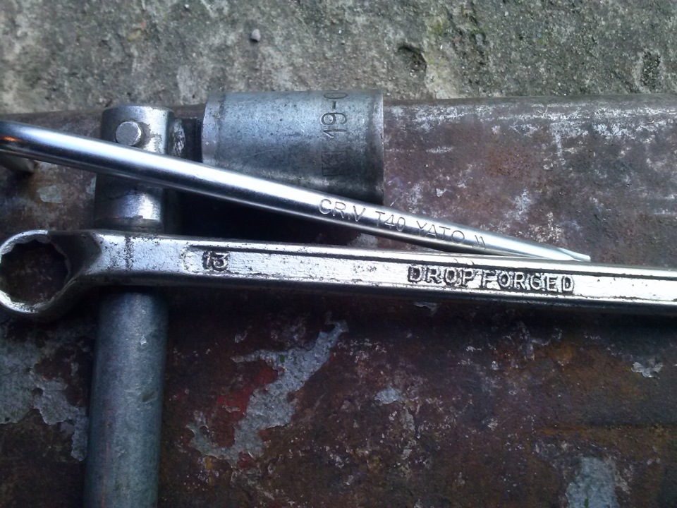 стабилизатора поперечной устойчивости (СПУ) — Renault Sandero 1G, 1,4 л ...