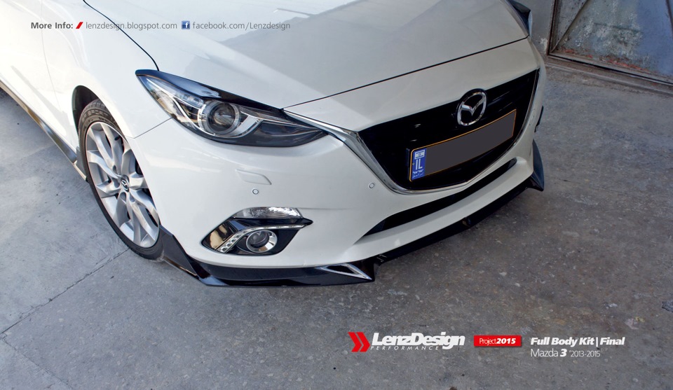 Mazda 3 — 2014 Tuning. Lenzdesign Body Kit — Lenzdesign Performance на ...