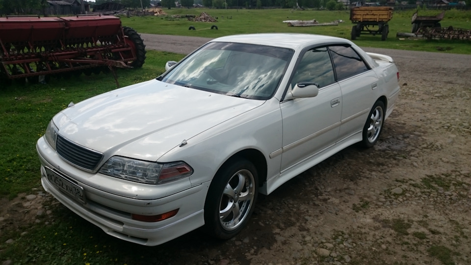 Toyota Mark II (100) 2.5 бензиновый 1998 | JzX 105 Зимняя сказка на DRIVE2