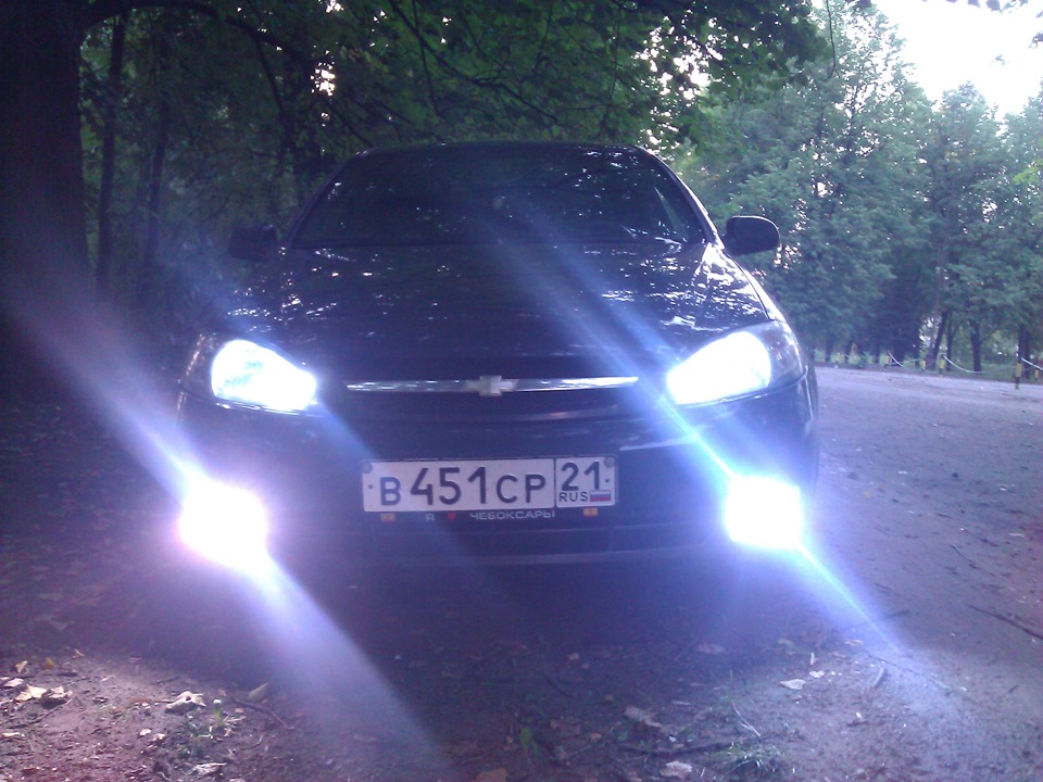 Новые лампочки в габариты! — Chevrolet Lacetti 5D, 1,4 л, 2008 года ...