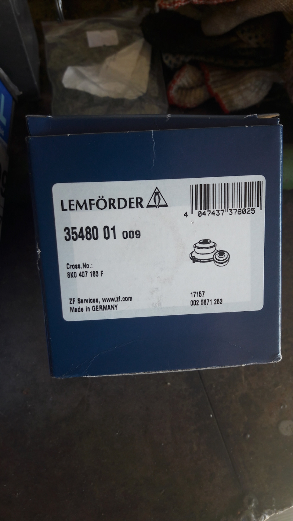 3548001 Сайлентблок рычага подвески LEMFORDER | Запчасти на DRIVE2