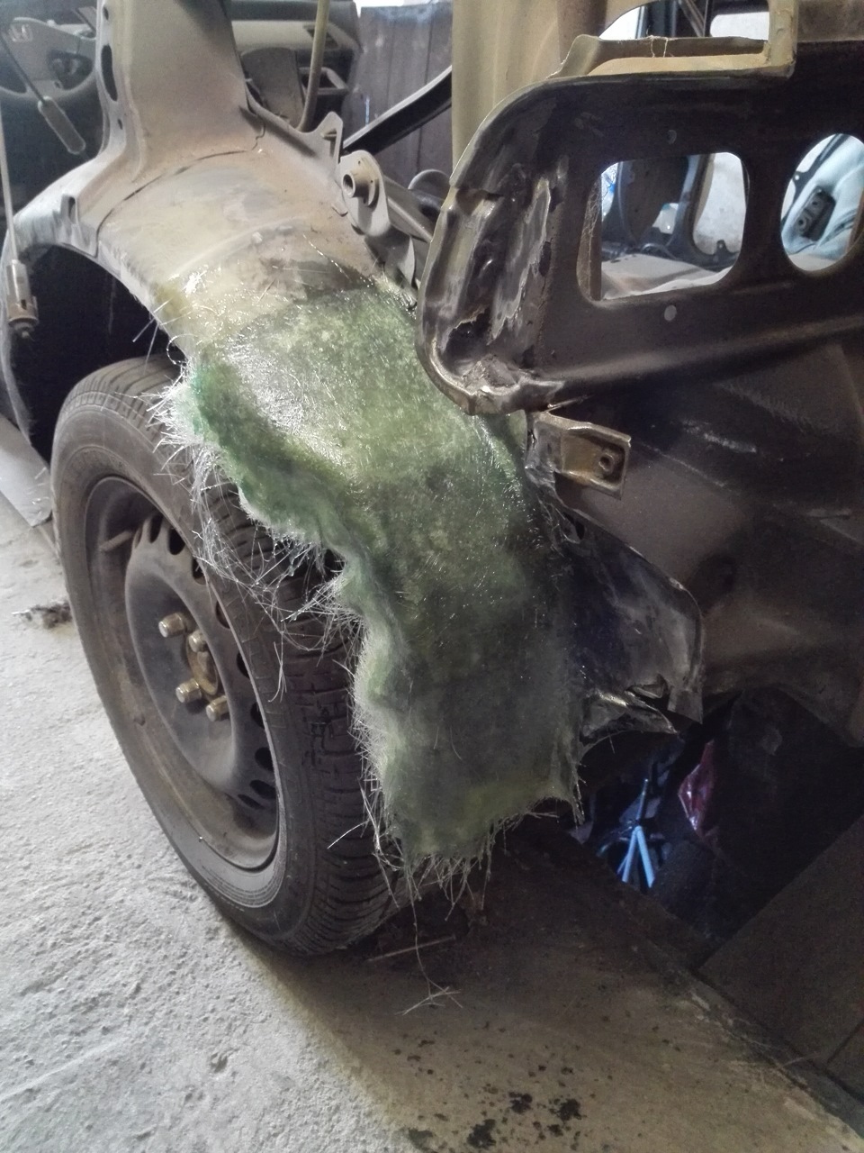 эпоксидка + стекловолокно решают все вопросы и проблемы :) — Honda ...