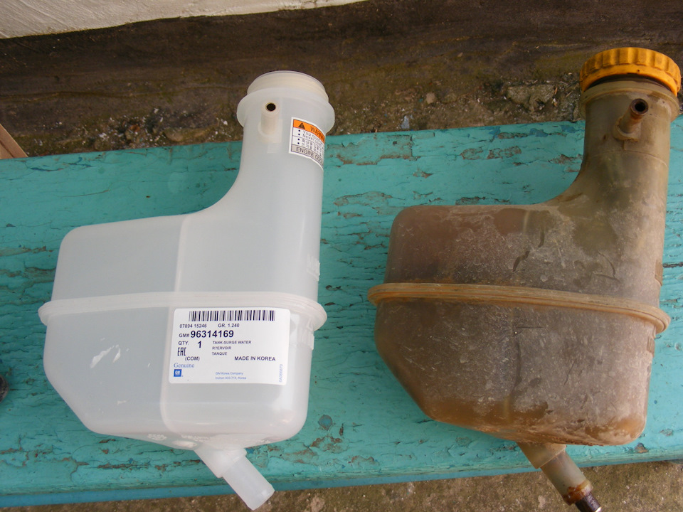 96314169 Бачок расширительный GM | Запчасти на DRIVE2