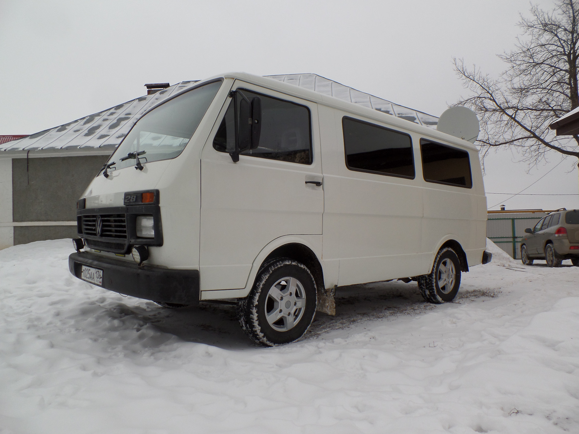 Первый запуск с 5 января 2018 — Volkswagen LT (1G), 2,4 л, 1995 года ...