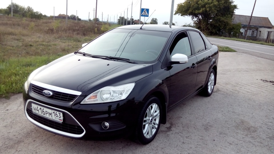 Замена колодок, стоек, подушки двигателя — Ford Focus Hatchback II, 1,8 л, 2008 года | своими ...