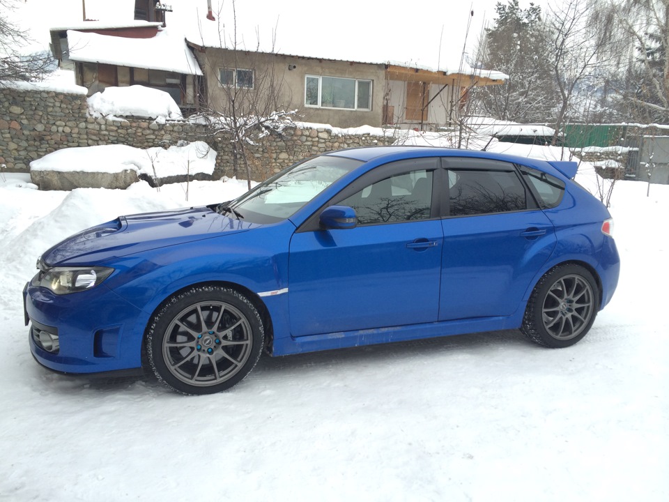 Wheels R18 ET 30 8.5 — Crossed Premium 10 — Subaru Impreza WRX STI (GV ...