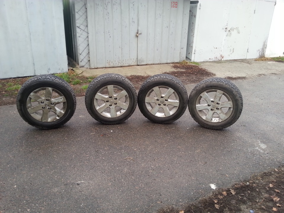 продам диски и резину R16 5х114.3 — Nissan X-Trail I (t30), 2,5 л, 2004 ...