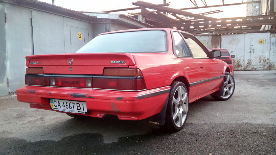 И снова калёсики ;D — Honda Prelude (AB/BA1/BA2/BA3/BA6/BB), 2 л, 1987 года | колёсные диски ...
