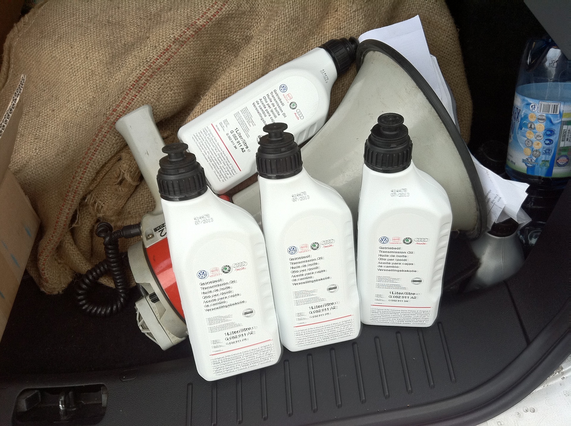 G052911 Трансмиссионное масло VAG | Запчасти на DRIVE2