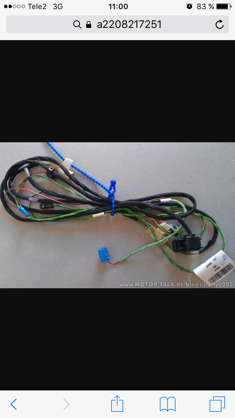 Дистроник или опция 219 — Mercedes-Benz E-Class (W211), 2,2 л, 2007 ...