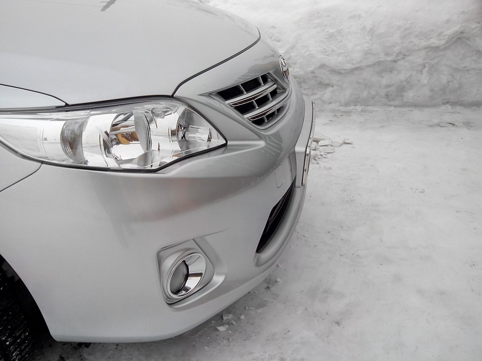 пост 26 Железная планка под номер — Toyota Corolla (140/150), 1,6 л ...