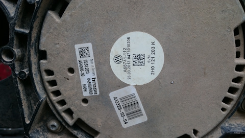 2H0121203K Вентилятор радиатора Volkswagen Amarok VAG | Запчасти на DRIVE2