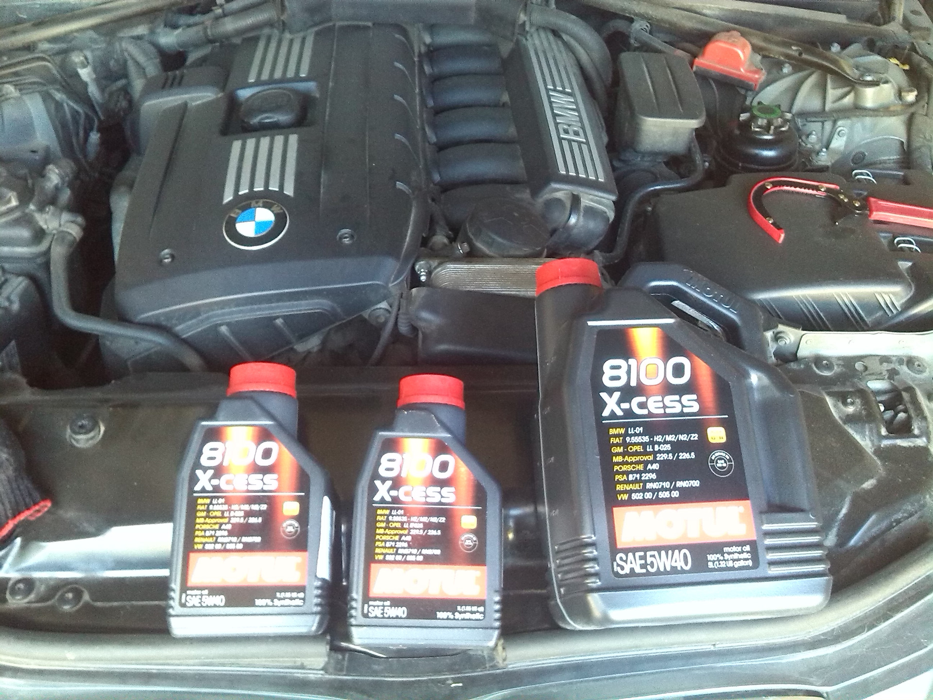 Масло, масло, масло! — BMW 5 series (E60), 3 л, 2007 года | плановое ТО ...