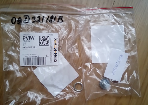 09D321181B Уплотнительное кольцо VAG | Запчасти на DRIVE2