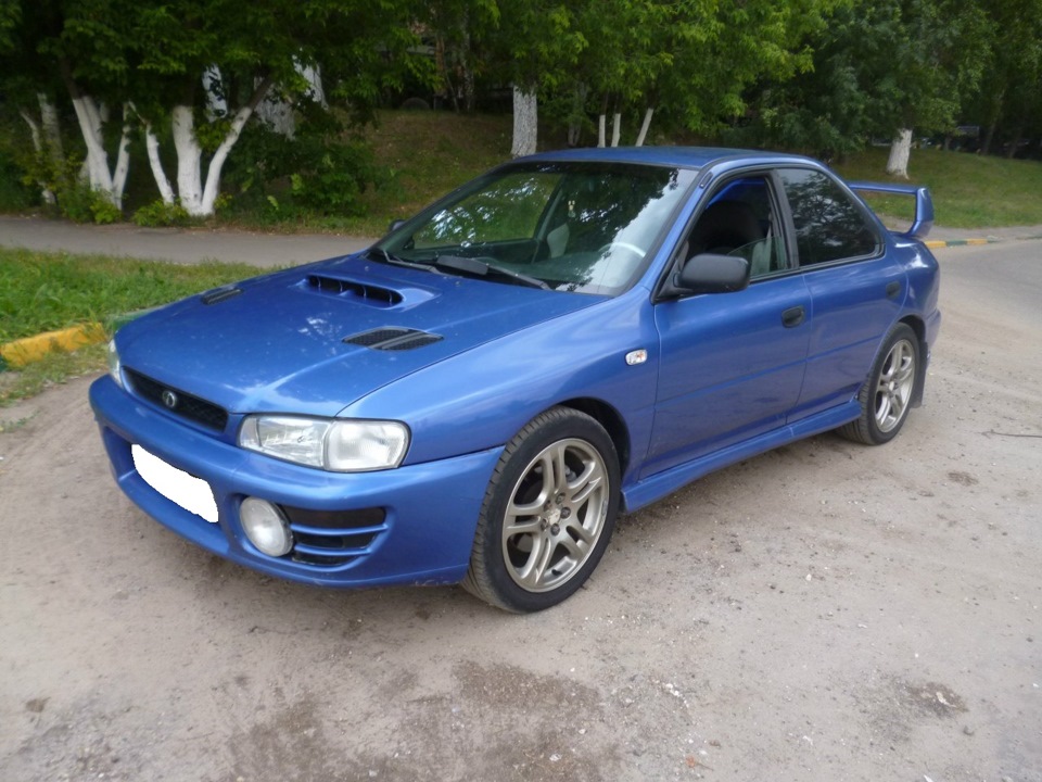 Ну вот и все… — Subaru Impreza WRX (GC/GL), 2 л, 1997 года | продажа ...