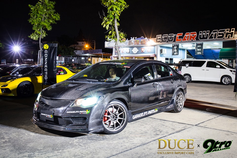 Задний бампер оригинал FD2+ js racing diffuser rear — Honda Civic 4D ...