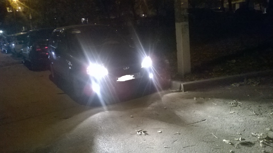Противотуманки — Lada Калина универсал, 1,4 л, 2010 года | тюнинг | DRIVE2