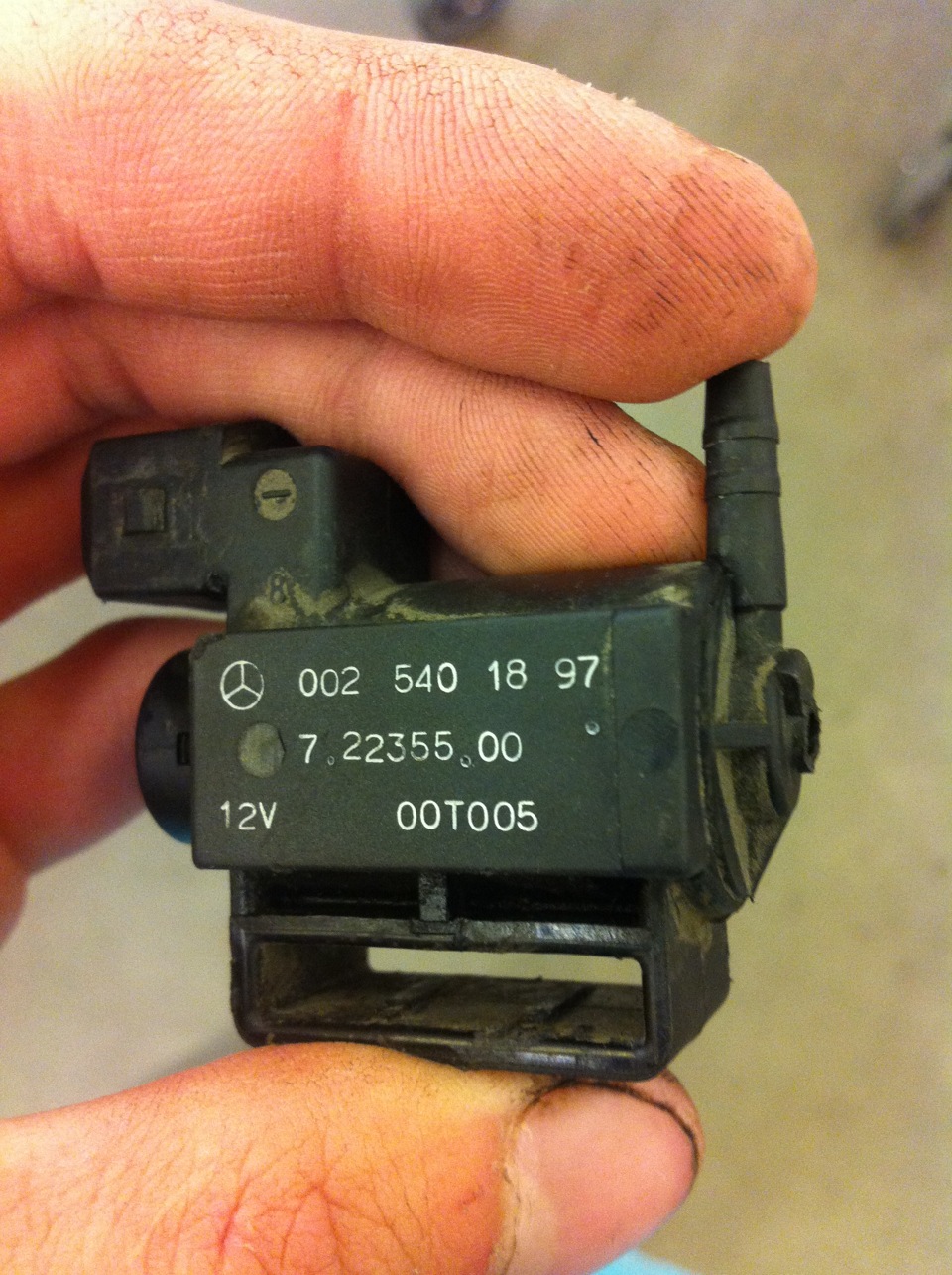 A0025401897 Клапан коллектора впускного Mercedes | Запчасти на DRIVE2