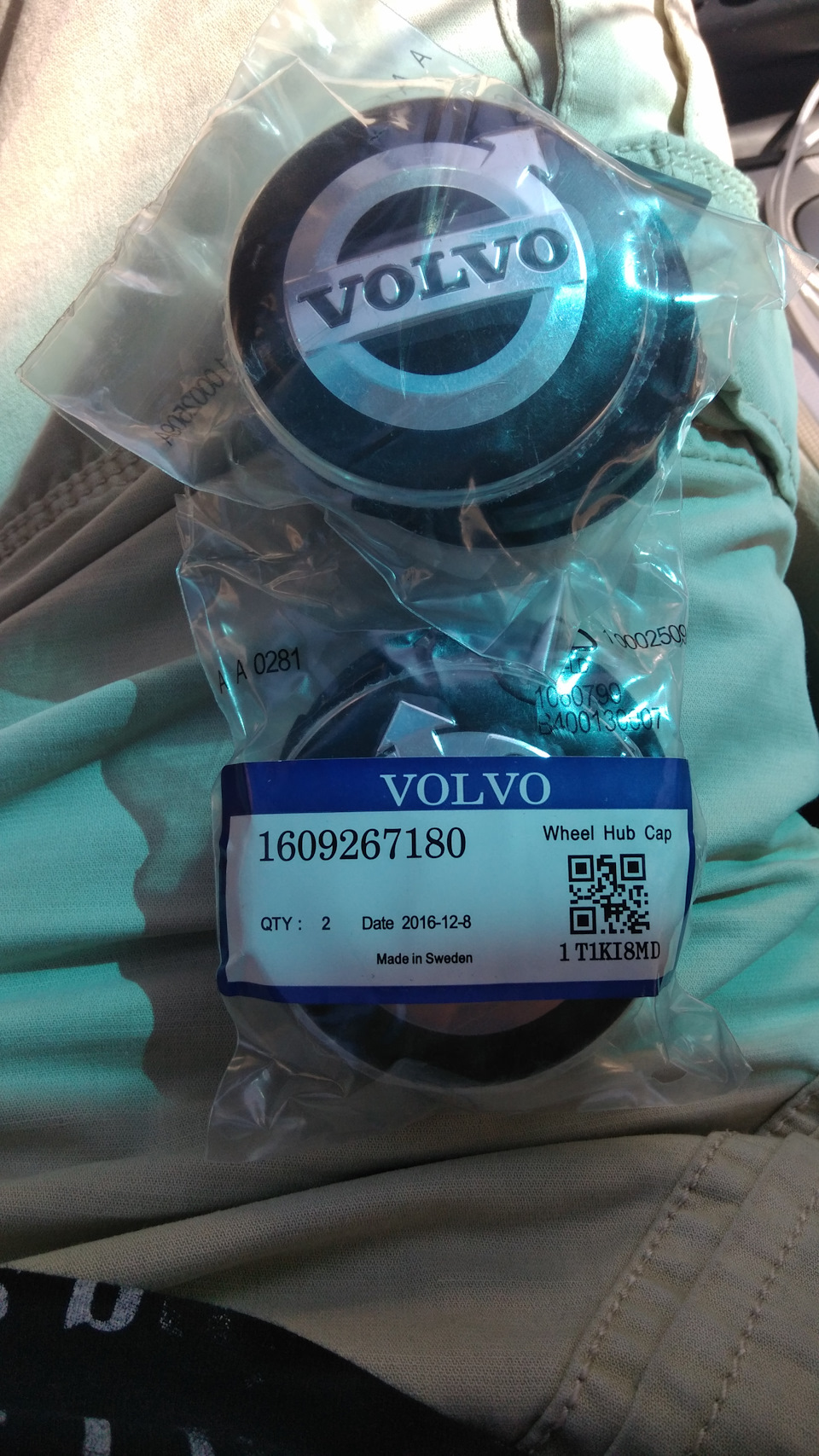 Колпачки на диски — Volvo XC90 (1G), 2,4 л, 2004 года | стайлинг | DRIVE2