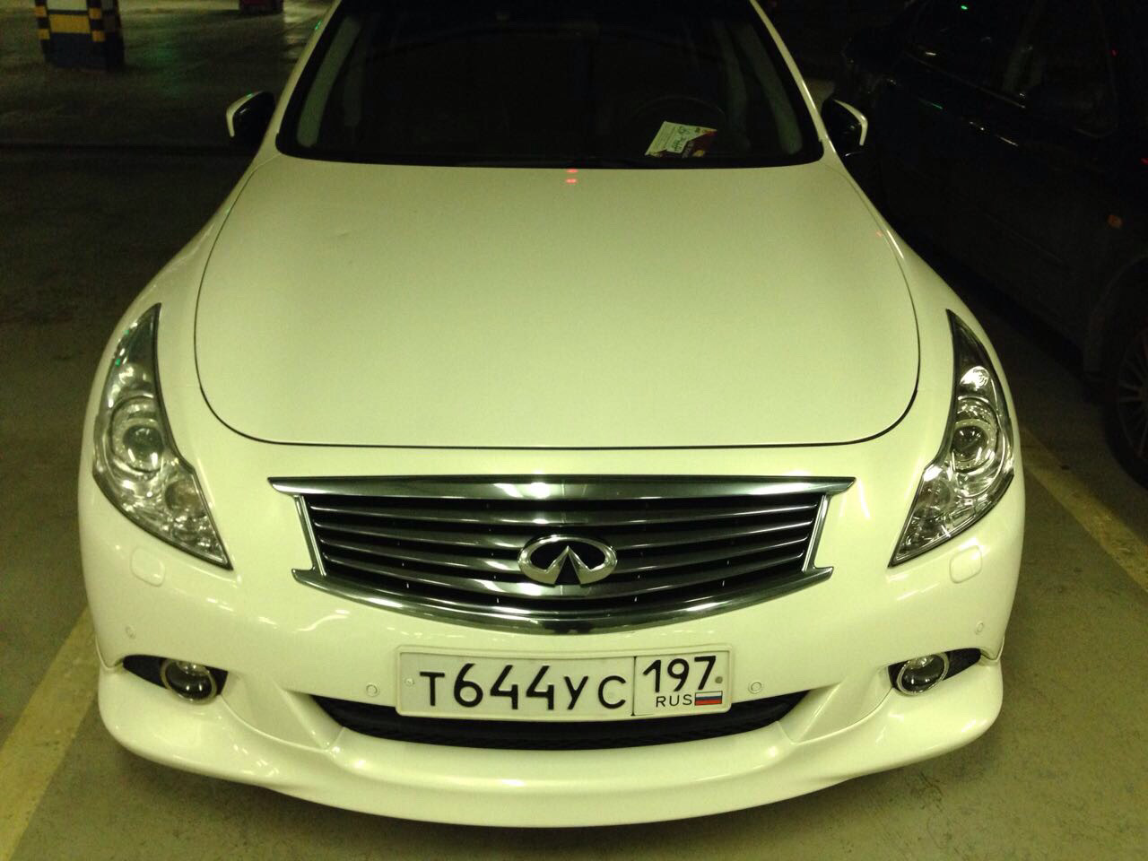 Передняя губа на V36 — Infiniti G25, 2,5 л, 2012 года | стайлинг | DRIVE2