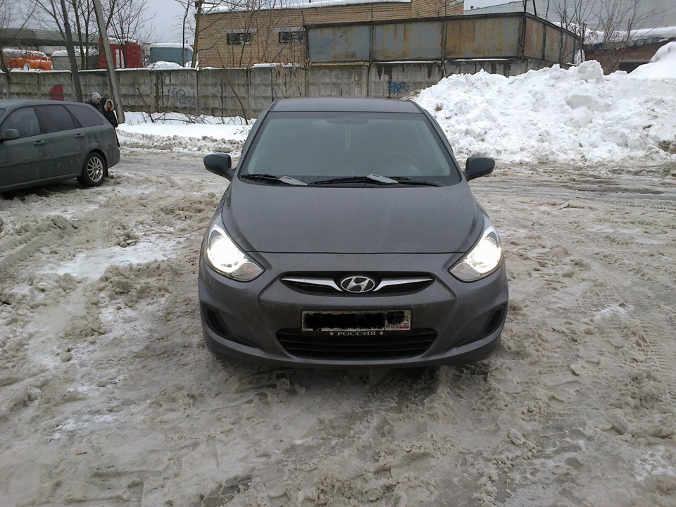 солярка — Hyundai Solaris (1G), 1,4 л, 2012 года | просто так | DRIVE2
