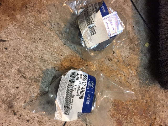 555134H000 Втулка стабилизатора KIA HYUNDAI | Запчасти на DRIVE2