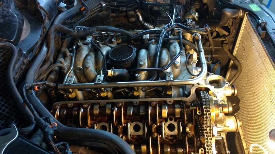 Ремонт движка — Mercedes-Benz E-Class (W210), 5 л, 1997 года ...