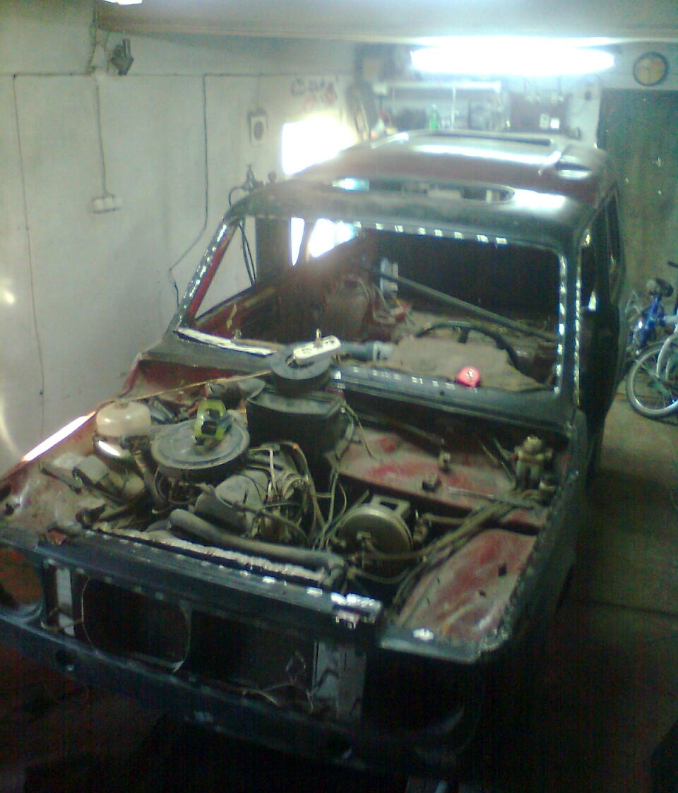 пришли запчасти (металл, ) кузовной ремонт. — Lada 4x4 3D, 1,7 л, 1997 ...