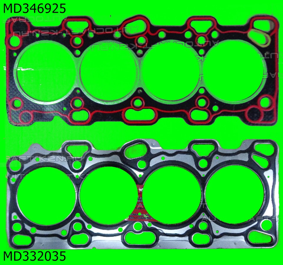 MD346925 Прокладка головки блока цилиндров Mitsubishi | Запчасти на DRIVE2