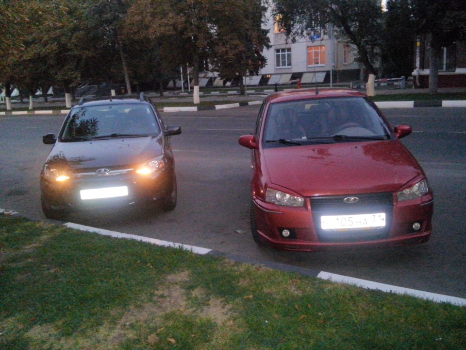 Встреча с бывшей) — Lada Калина Универсал (2G), 1,6 л, 2014 года | просто так | DRIVE2