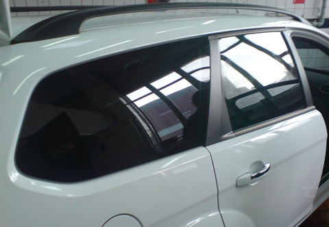 Тонировка! — Ford Focus II Wagon, 2 л, 2009 года | тюнинг | DRIVE2