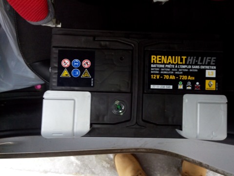 7711238598 Аккумулятор 70Ah 720A Рено Kangoo 2, Laguna 3, Logan, Megane ...