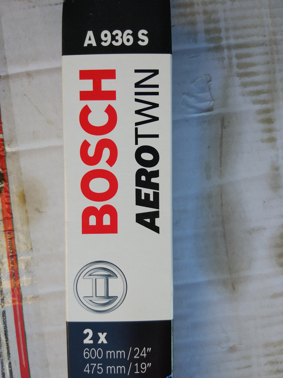 3397118936 СТЕКЛООЧИСТИТЕЛИ AEROTWIN [A936S] 600/475 ММ BOSCH ...