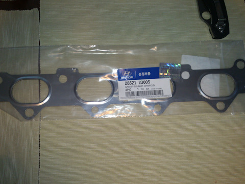 2852123005 Прокладка коллектора выпускного KIA HYUNDAI | Запчасти на DRIVE2