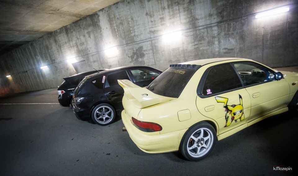 Rabbit run фотосет — Subaru Impreza WRX STI (GC), 2 л, 2000 года ...