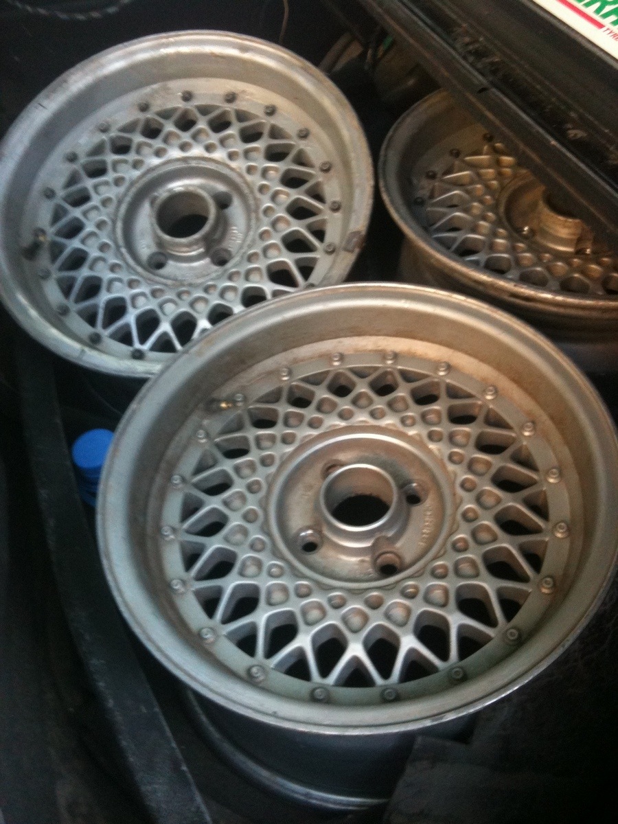 Mesh rims: old school FTW! — BMW 3 series Coupe (E30), 1,8 л, 1990 года ...