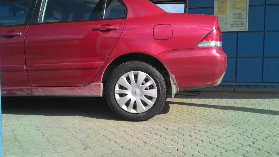 Две новые шины Кама-евро 185/65/15 — Mitsubishi Lancer IX, 1,6 л, 2006 ...