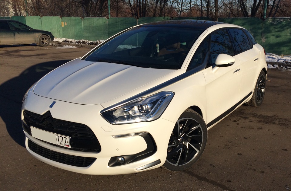 Мороз и солнце… и DS :)) + Матовый хром! — Citroen DS5, 2 л, 2013 года | стайлинг | DRIVE2