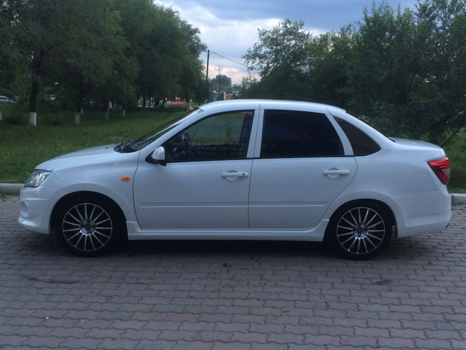 Евро-ручки, шумоизоляция дверей и бархотки(наружные) — Lada Гранта (1G ...