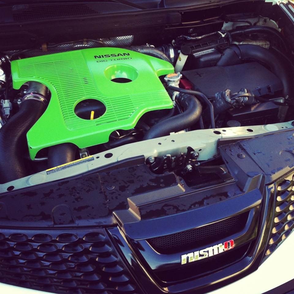 преображаем подкапотку — Nissan Juke (1G), 1,6 л, 2011 года | тюнинг ...