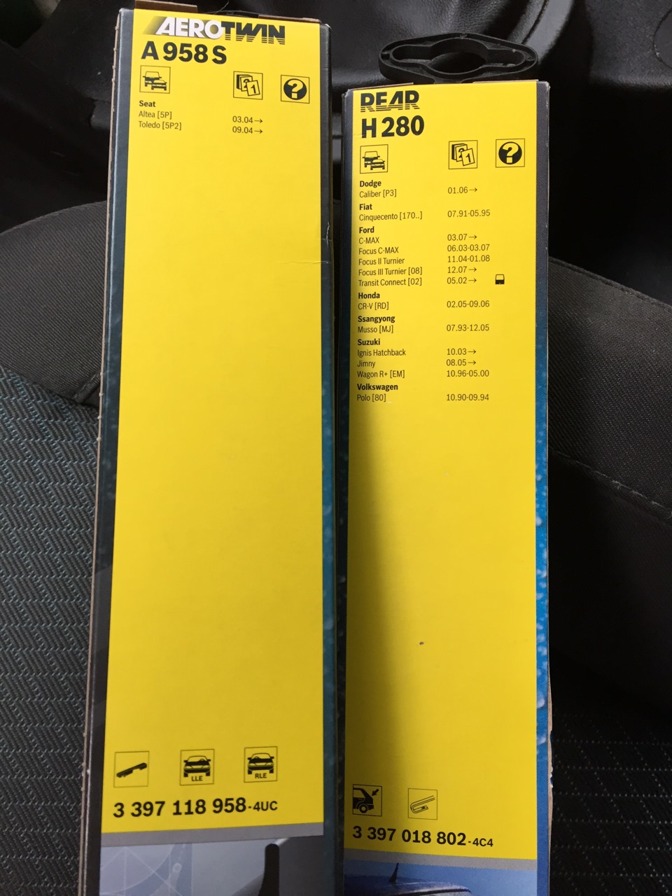 Заменил щетки стеклоочистителей — SEAT Toledo (3G), 1,6 л, 2008 года ...