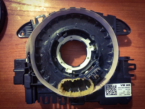 5K0953569B Шлейф руля VAG | Запчасти на DRIVE2