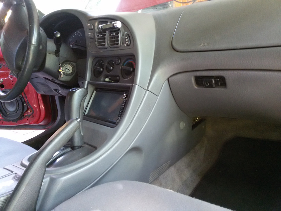 подключил 2din магнитолу)) — Mitsubishi Eclipse (2G), 2,5 л, 1999 года ...