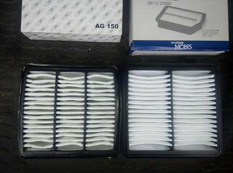 281132H000 Фильтр воздушный двигателя KIA HYUNDAI | Запчасти на DRIVE2