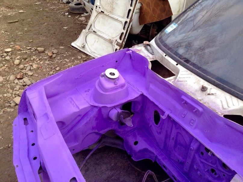 покраска — ЗАЗ 1102, 1,2 л, 1995 года | кузовной ремонт | DRIVE2